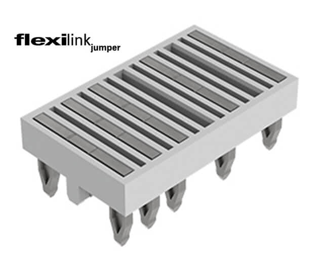 flexilink Leiterplattenverbinder in Einpresstechnik